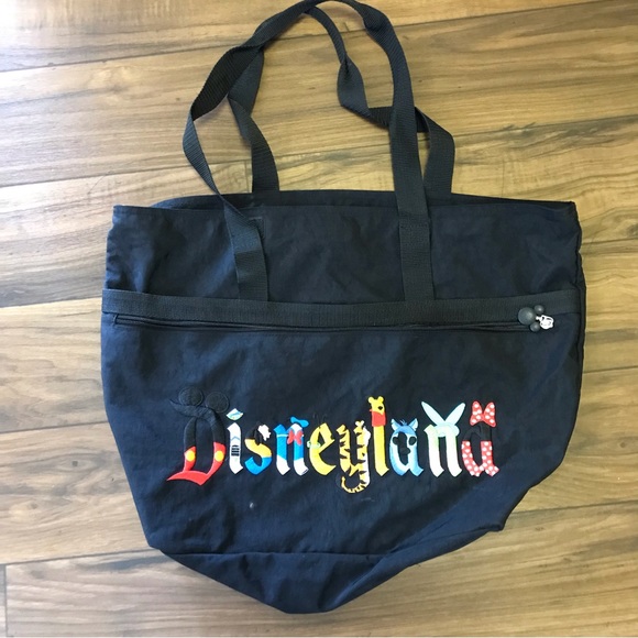 disneyland | Bags | Vintage Disneyland Embroidered Tote Bag 8x14 | Poshmark